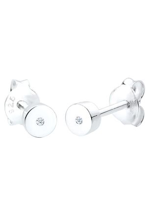 Elli Jewelry Ohrringe Stein Rund