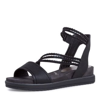 Tamaris Damen 1-1-28233-26 Sandale, Flip-Flop, black, 37 EU