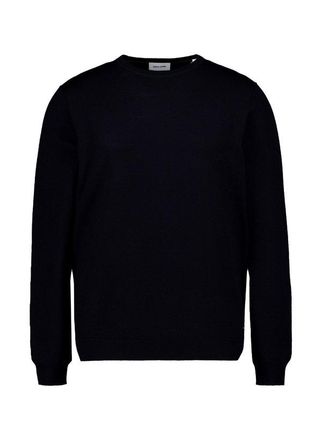 Pierre Cardin Herren Pullover blau unifarben