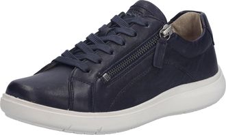 Josef Seibel Damen Low-Top Sneaker Megan 01,Weite G (Normal),Wechselfußbett,Business,Freizeit,Halbschuhe,Sportschuhe,dunkelblau,38 EU