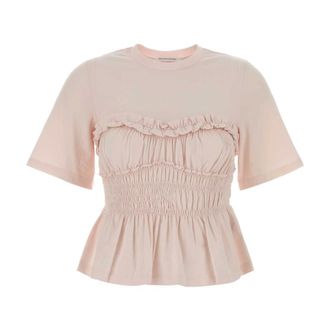 Cecilie Bahnsen Femme, Blouses et Chemises, Rose, Taille: 40 FR Vilde Top