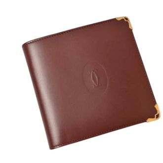 Cartier Portefeuille Pre-owned (bi-fold) - Homme - Pre-owned - Rouge - Taille: ONE Size