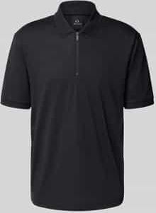 A|X Armani Exchange Poloshirt mit kurzem Reißverschluss