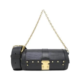 Louis Vuitton Pre-owned Epi Papillon Trunk Calf Shoulder Bag - - Pre-owned - Damen - Schwarzk - ONE SIZE