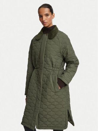 Hunter &Uuml;bergangsjacke HARW0002262 Khakifarben Regular Fit