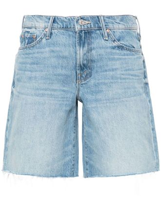 Mother Undercover Jeans-Shorts - Blau