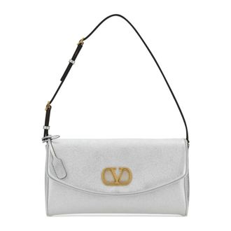 Valentino Garavani DeVain Kleine Schultertasche - - Bags - Damen - Grau - ONE SIZE