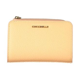Coccinelle Femme, Accessoires, Orange, Taille: ONE Size Portefeuille en Cuir Orange avec Porte-monnaie