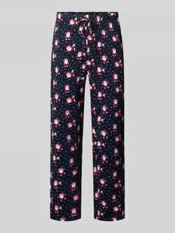 Christian Berg Regular Fit Pyjama-Hose im Allover-Look