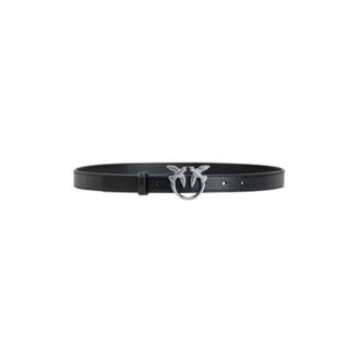 Pinko Pinko, unisex, Accessoires, Gris, Taille: S Love Birds Slim Belt