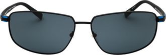 Timberland Sonnenbrille, Matt Schwarz, Polarisiert