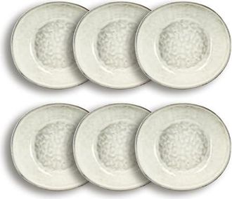 Ogo Living Lot 6 assiettes creuses boral 21cm en autres céramiques beige - 2614756