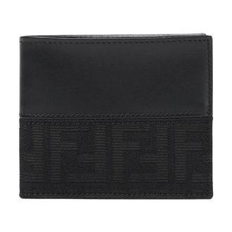 Fendi FF Jacquard Bi-fold Geldb&ouml;rse - - Accessories - Herren - Schwarzk - ONE SIZE