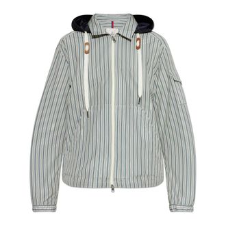 Moncler Havas Jacke mit abnehmbarer Kapuze - - Jackets - Herren - Blau - XL