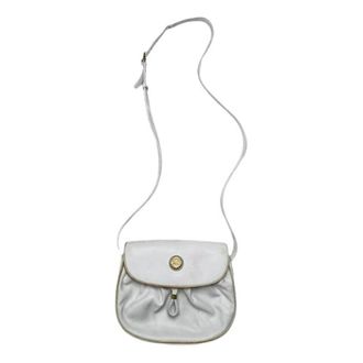 Celine Pre-owned Leder Umh&auml;ngetasche - - Pre-owned - Damen - Wei&szlig; - ONE SIZE