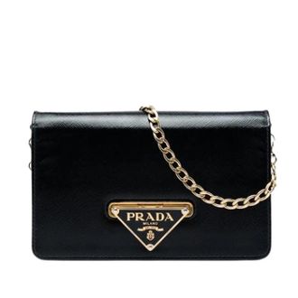 Prada Pre-owned Saffiano Umh&auml;ngetasche - - Pre-owned - Damen - Schwarzk - ONE SIZE