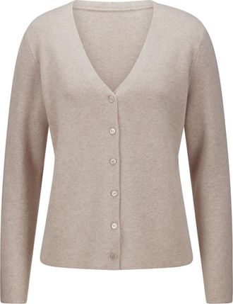 Fadenmeister Berlin Strickjacke V-Ausschnitt Fadenmeister Berlin beige