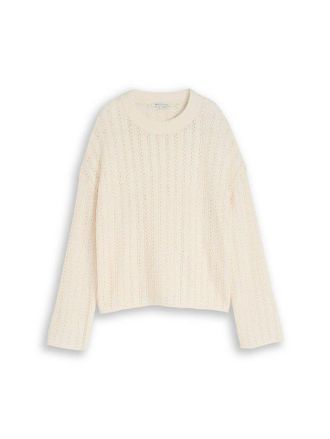 Tom Tailor Strickpullover Pullover & Strickjacken Relaxed Fit Strickpullover mit Lochmuster