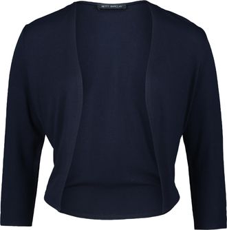 Betty Barclay Damen Bolero-Jacke mit 3/4 Arm 44, dunkelblau