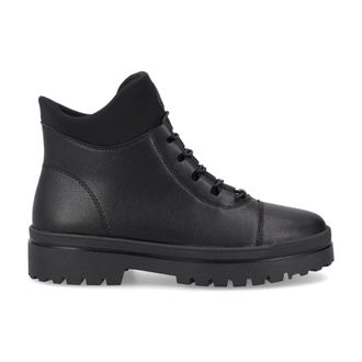 Rieker Schwarze- geschlossene Stiefeletten - - Shoes - Damen - Schwarzk - 36 EU