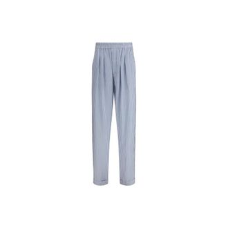 Tom Ford Femme, Pantalons, Multicolore, Taille: 34 FR Pantalon D&eacute;contract&eacute; en Soie