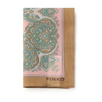 Pinko Pinko, Femme, Accessoires, Multicolore, Taille: ONE Size Valzer Cotton Foulard
