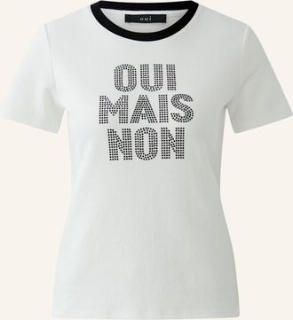 Oui T-Shirt weiss