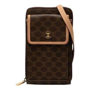 Celine Pre-owned Canvas Crossbody Bag - Femme - Pre-owned - Brun - Taille: ONE Size