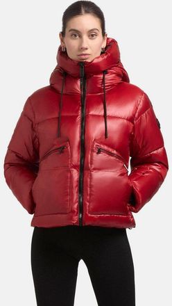 Khujo Winterjacke Luna Warm gefütterte Steppjacke mit Kapuze