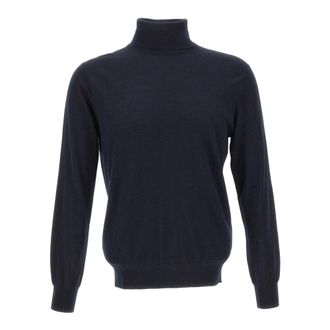 KANGRA Pull &agrave; col roul&eacute; - Homme - Pulls - Bleu - Taille: M