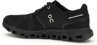 On Womens Sneakers Cloud 6 Black Black-Black Upper Recycled Polyester Trainers Black/black