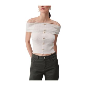 Liu Jo Femme, Pulls, Beige, Taille: 42 FR LIU JO Black Sweaters