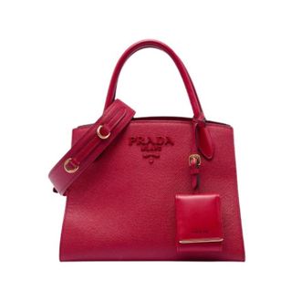 Prada Pre-owned Monochrome Satchel - - Pre-owned - Damen - Rot - ONE SIZE