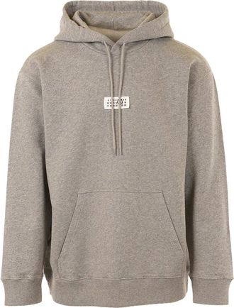 Maison Margiela Homme, Sweatshirts et sweats &agrave; capuche, Gris, Taille: S Logo Patch Sweat &agrave; capuche