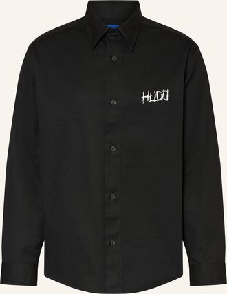 HUGO BOSS Hugo Overshirt Ebolt schwarz