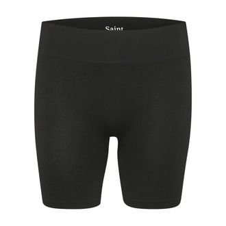 Saint Tropez Shorts Knickers noirs &agrave; taille haute - Femme - Sous-v&ecirc;tements - Noir - Taille: 42/44 FR