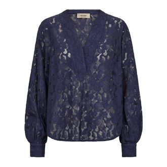 Mos Mosh MOS Mosh, Femme, Blouses et Chemises, Bleu, Taille: 38 FR Blouses