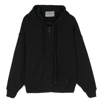 Cotton Citizen Schwarzer Zip Hoodie - - Sweatshirts & Hoodies - Damen - Schwarzk - XS