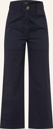 Etro Etro 7/8-Hose blau
