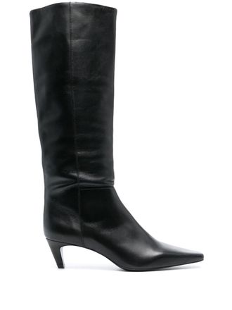 Reformation bottes Remy 50 mm - Noir
