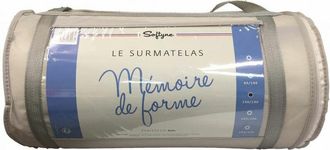 Lestra Lestra - Surmatelas Softyne &agrave; m&eacute;moire de forme 160 x 200 cm