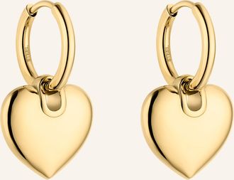 s.Oliver S.Oliver Creolen Aus Edelstahl gold