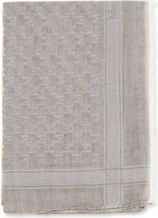 Max Mara Femme, Accessoires, Beige, Taille: ONE Size Luxueuse &eacute;charpe en laine