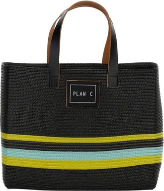 Plan C Plan C, Femme, Sacs, Noir, Taille: ONE Size Shopper Rectangulaire