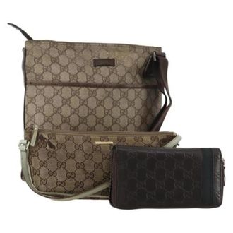 Gucci Pre-owned Vintage Schultertasche - - Pre-owned - Damen - Braun - ONE SIZE