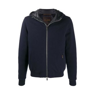 Moorer Zip-throughs - - Sweatshirts & Hoodies - Herren - Blau - 7XL