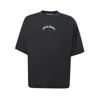 Palm Angels Herren, Oberteile, Schwarzk, LGr&ouml;&szlig;e