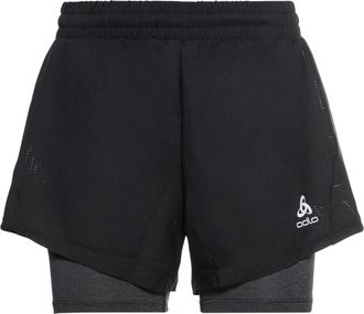 Odlo Damen Run Easy 5 INCH 2-in-1 Laufhshorts, Black, XL
