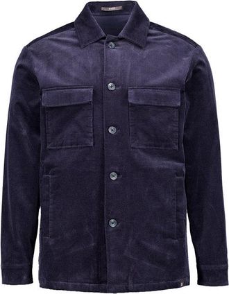 Boggi Milano Herren Overshirt blau