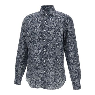 Barba Homme, Chemises, Bleu, Taille: L Dandylife Shirt